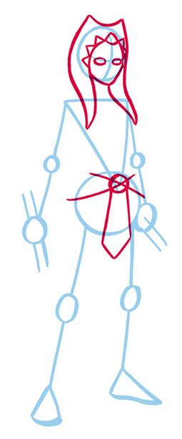How to Draw Ahsoka Tano